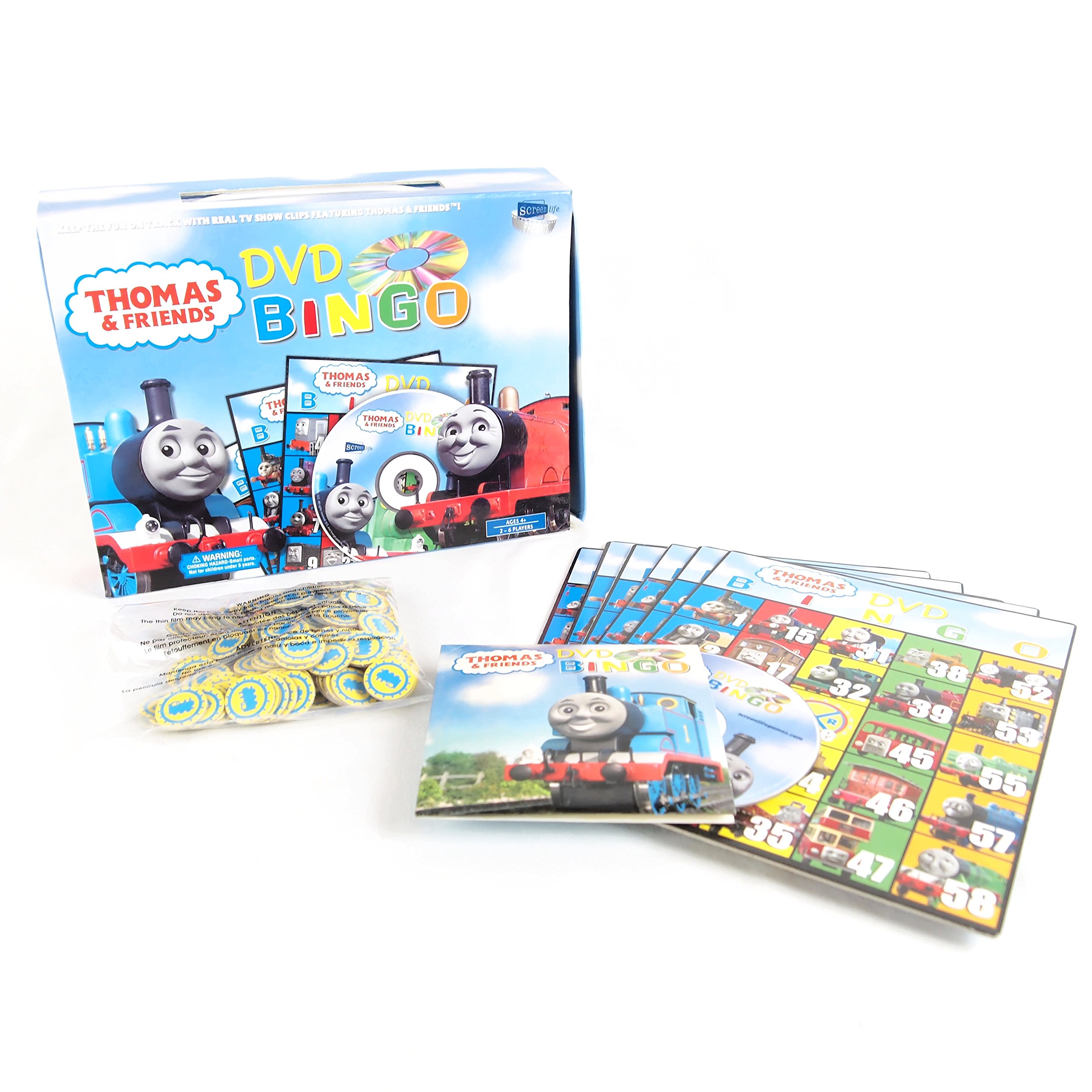 Thomas and Friends DVD Bingo Game