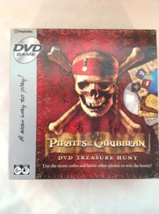 pirates of the caribbean dvd treasure hunt