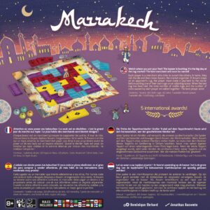 Marrakech | Strategy Game for Families and Adults | Ages 8+ | 2 to 4 Players | 20 Minutes