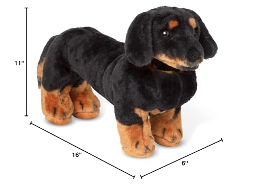 Melissa & Doug Giant Dachshund - Lifelike Stuffed Animal Dog Large