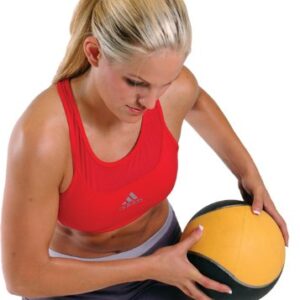 CAP Barbell Rubber Medicine Ball Set with Rack