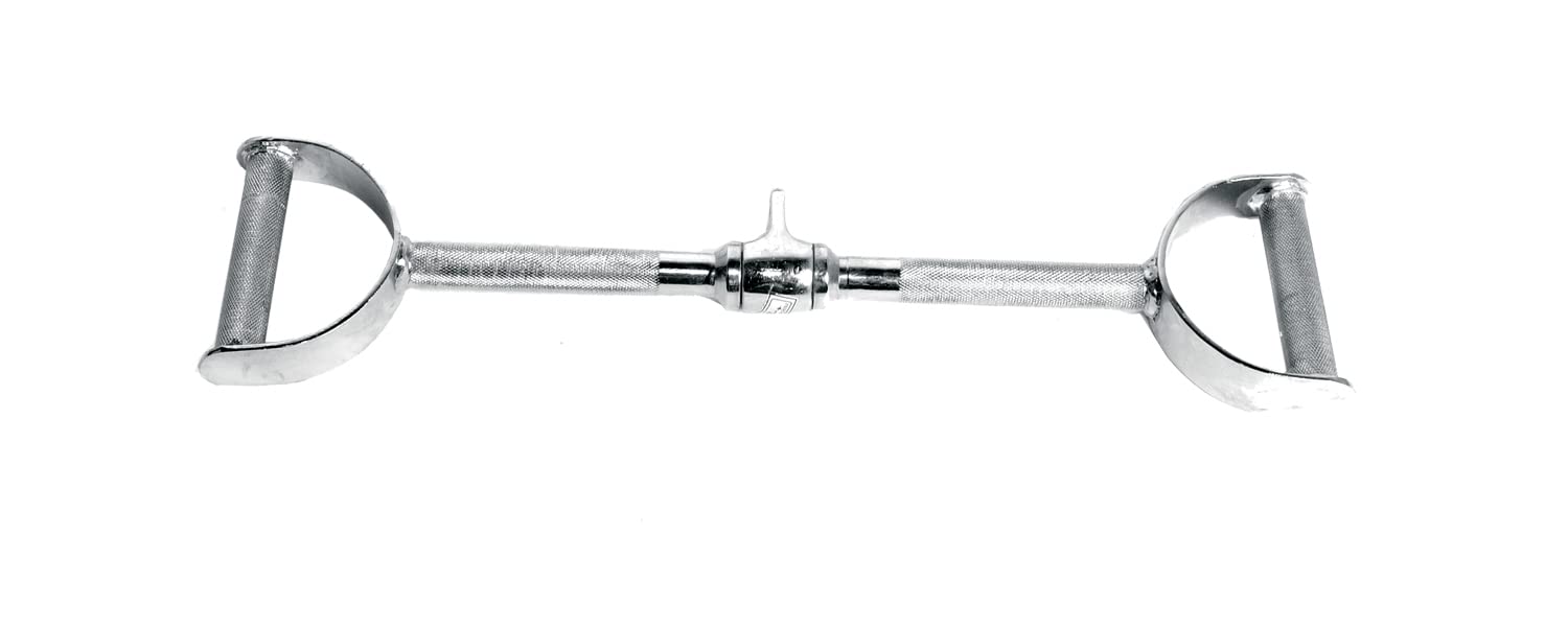 CAP Barbell Straight Pro-Style LAT Bar with Revolving Hangers, 24"