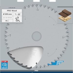 Bosch 2608640440 Circular Saw Blade "Top Precision" Opwob 12inx30mm 40T