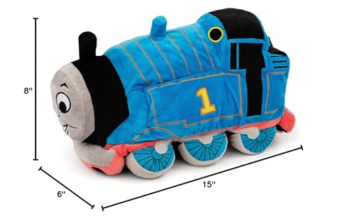 Jay Franco Thomas & Friends Plush Stuffed Toddler Pillow Buddy-Kids Super Soft Polyester Microfiber, 15 inch (Official Mattel Product)