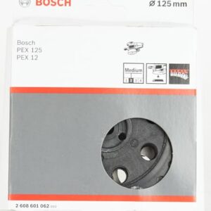 Bosch 2608601062 Grinding Plate For Pex 12 Medium/Hard 4.92In