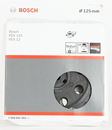 Bosch 2608601062 Grinding Plate For Pex 12 Medium/Hard 4.92In