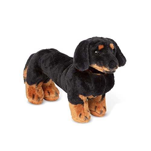 Melissa & Doug Giant Dachshund - Lifelike Stuffed Animal Dog Large