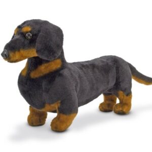 Melissa & Doug Giant Dachshund - Lifelike Stuffed Animal Dog Large