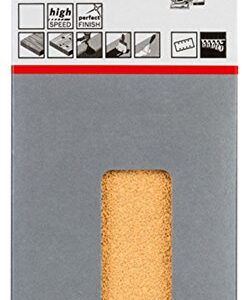 Bosch Professional 2608605257 Wood Top Velcro 8 hole93x185 G180, 93 x 186 mm