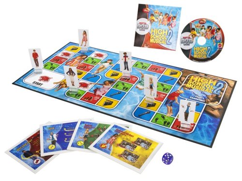 Mattel High School Musical DVD Board Game 2