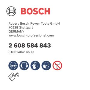 Bosch 2608584843 HSS-Co pilot drill bit for hole saw 120mm