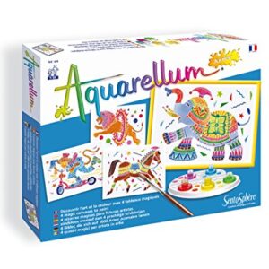 SentoSphere Aquarellum Junior - Circus - Arts and Crafts Watercolor Paint Set