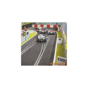 Scalextric C7036 Digital Track Straight Lane Change 20.5 inches , Black, Large