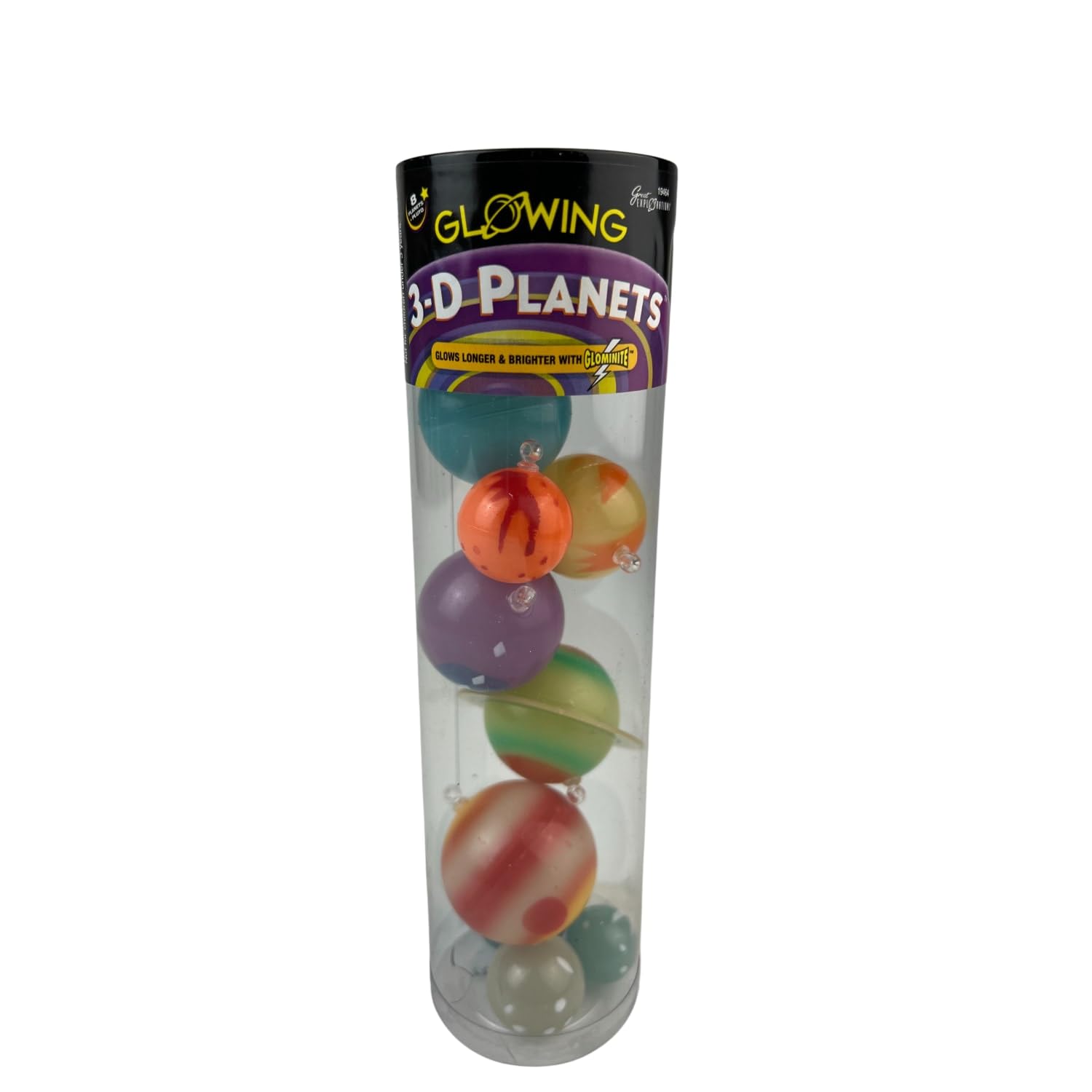 Great Explorations | 3D Glow in the Dark Planets in a Tube, Ages 5 and Up