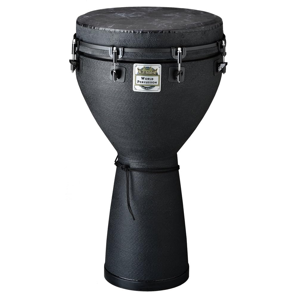 Remo Djembe, Black Earth, 12x 24 Inch (DJ0012BE)