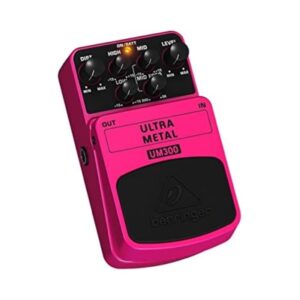 behringer ultra metal um300 heavy distortion effects pedal