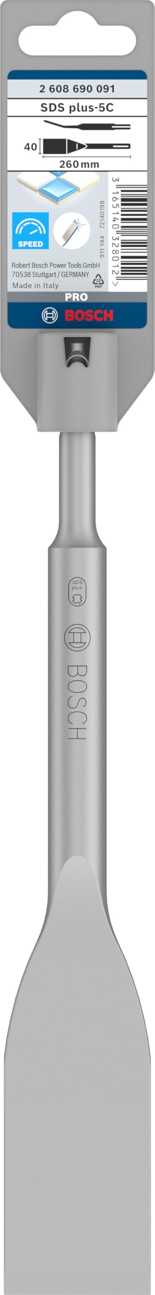 Bosch 2330042 Tile Chisel, Silver