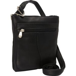 david king & co. slender shoulder bag 598, black, one size