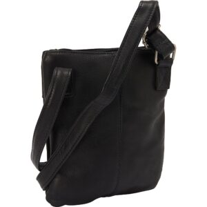 David King & Co. Slender Shoulder Bag 598, Black, One Size