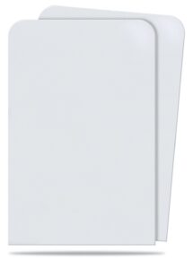 ultra pro semi-rigid card divider (white)