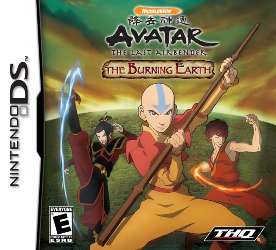 Avatar: The Last Airbender The Burning Earth - Nintendo DS