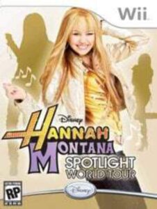 hannah montana: spotlight world tour - nintendo wii