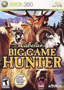 cabela's big game hunter - xbox 360