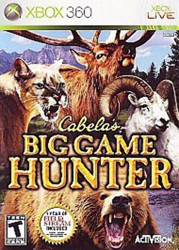 Cabela's Big Game Hunter - Xbox 360