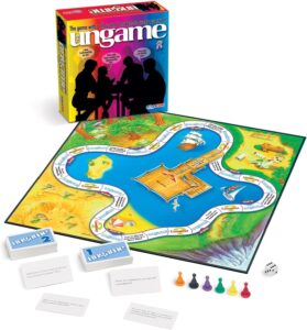 the ungame - family communication board game - ages 5+, 2-6 players, thought-provoking questions