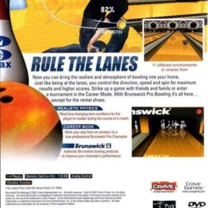 Brunswick Pro Bowling - PlayStation 2