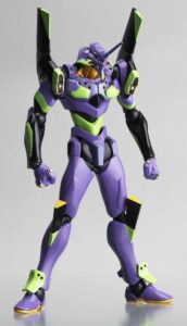 revoltech: eva-01 new movie edition action figure by kaiyodo