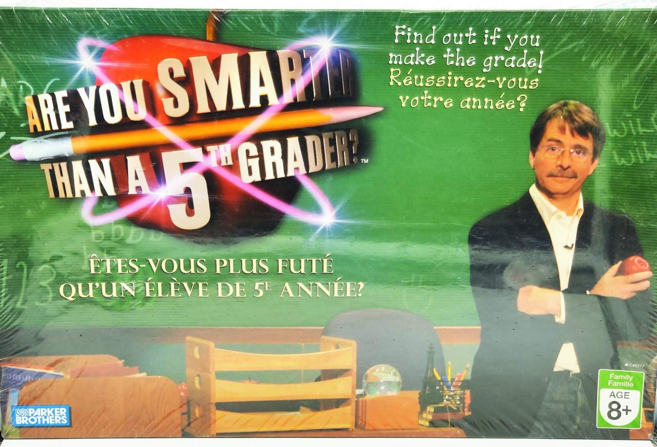 Hasbro Gaming are You Smarter Than A 5th Grader? Game