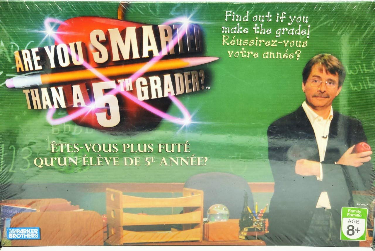 Hasbro Gaming are You Smarter Than A 5th Grader? Game