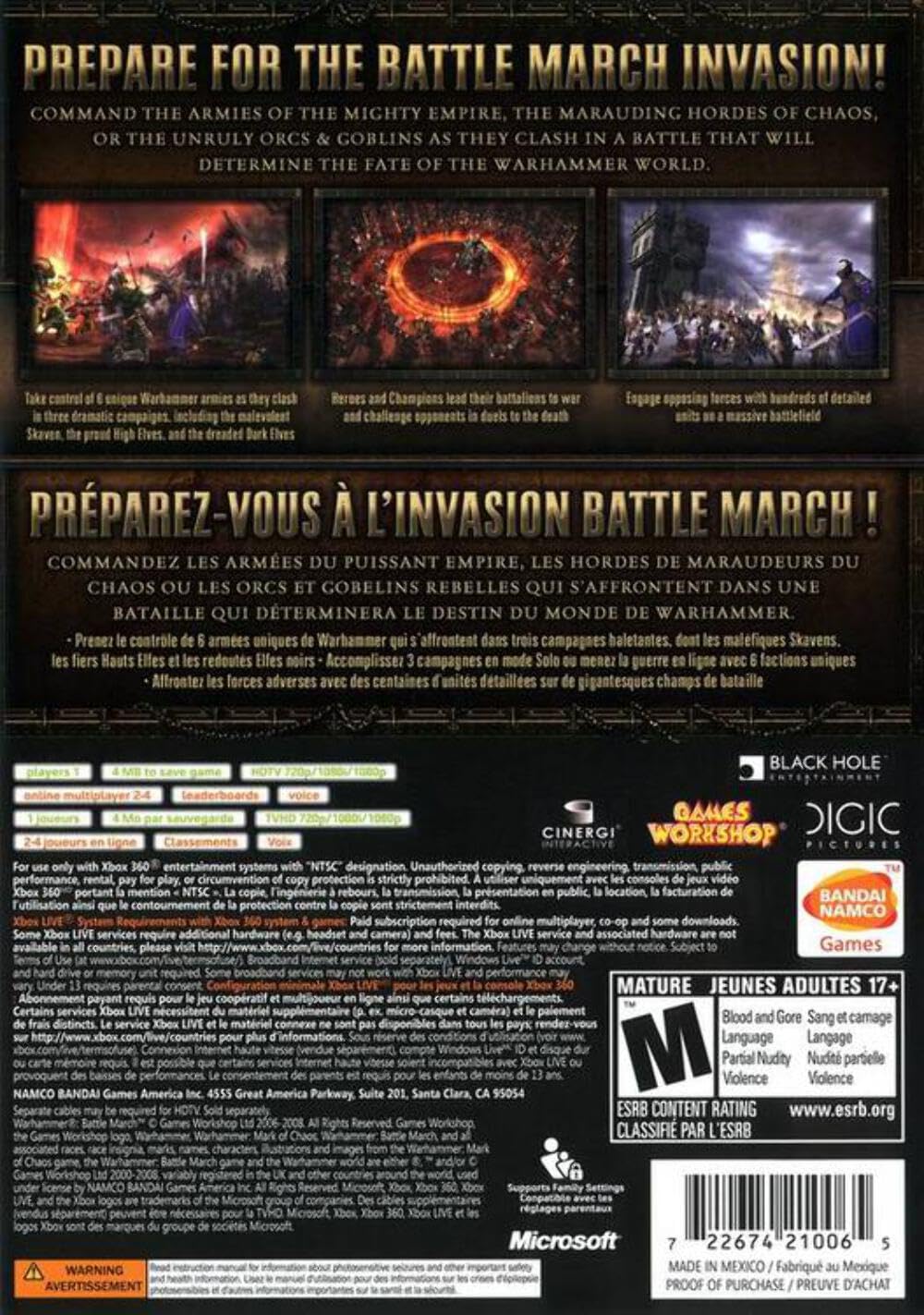 Warhammer: Battle March - Xbox 360