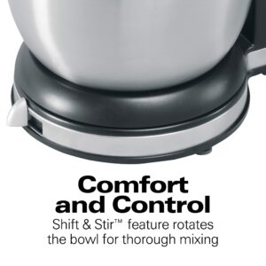 Hamilton Beach Classic Hand and Stand Mixer Discontinued, Black and Stainless