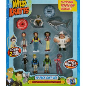 Wild Kratts Toys 10-Pack Action Figure Gift Set