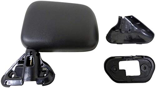 Dorman 955-214 Driver Side Manual Door Mirror - Folding Compatible with Select Toyota Models, Black