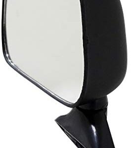 Dorman 955-214 Driver Side Manual Door Mirror - Folding Compatible with Select Toyota Models, Black