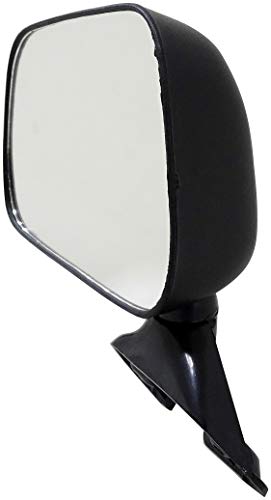 Dorman 955-214 Driver Side Manual Door Mirror - Folding Compatible with Select Toyota Models, Black