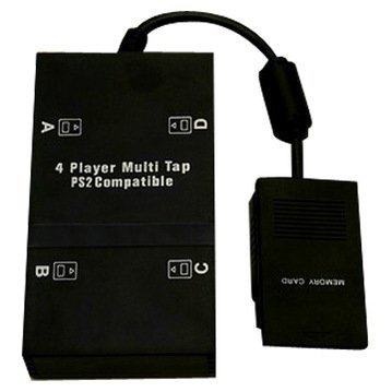 PS2 Multi-Player Adapter (Aftermarket Multitap for Playstation 2)