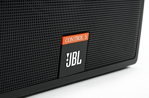 JBL Professional Control 5 Compact Monitor Loudspeaker System, Sold as Pair, Black, 6.5-Inch