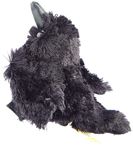 Folkmanis Mini Raven Finger Puppet, Multicolor (2698)