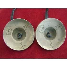 BEAUTIFUL TIBETAN BUDDHIST HEART CHAKRA TINGSHA CYMBALS REIK, I SPACE CLEARING