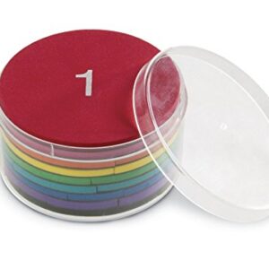 Learning Resources Soft Foam Magnetic Rainbow Fraction Circles