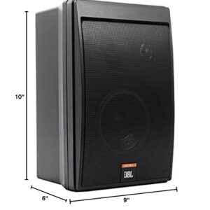 JBL Professional Control 5 Compact Monitor Loudspeaker System, Sold as Pair, Black, 6.5-Inch