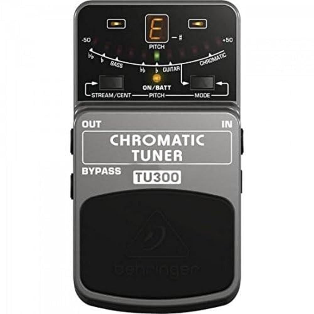 Behringer TU300 Chromatic Ultimate Guitar/Bass Tuner, Grey