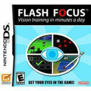 flash focus: vision training in minutes a day nds - nintendo ds