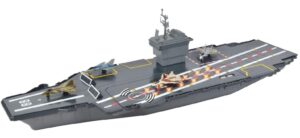 motor max electronic aircraft carrier w/4 aircraft & sound