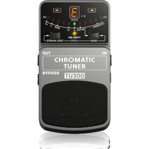 Behringer TU300 Chromatic Ultimate Guitar/Bass Tuner, Grey