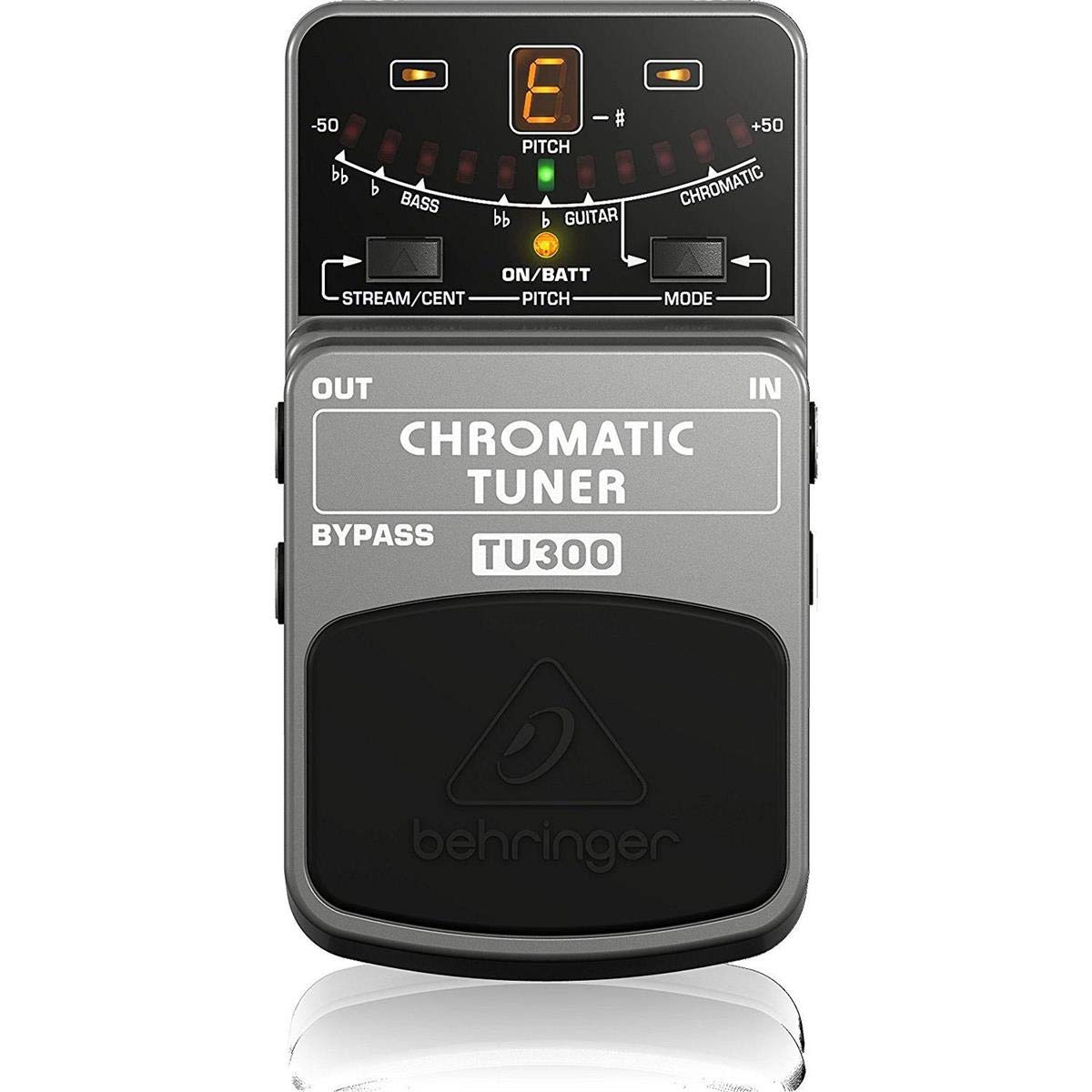 Behringer TU300 Chromatic Ultimate Guitar/Bass Tuner, Grey